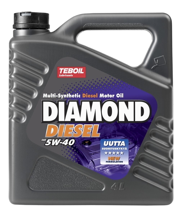 Teboil Diamond Diesel 5W-40 4L :: Kokkolan Öljytukku